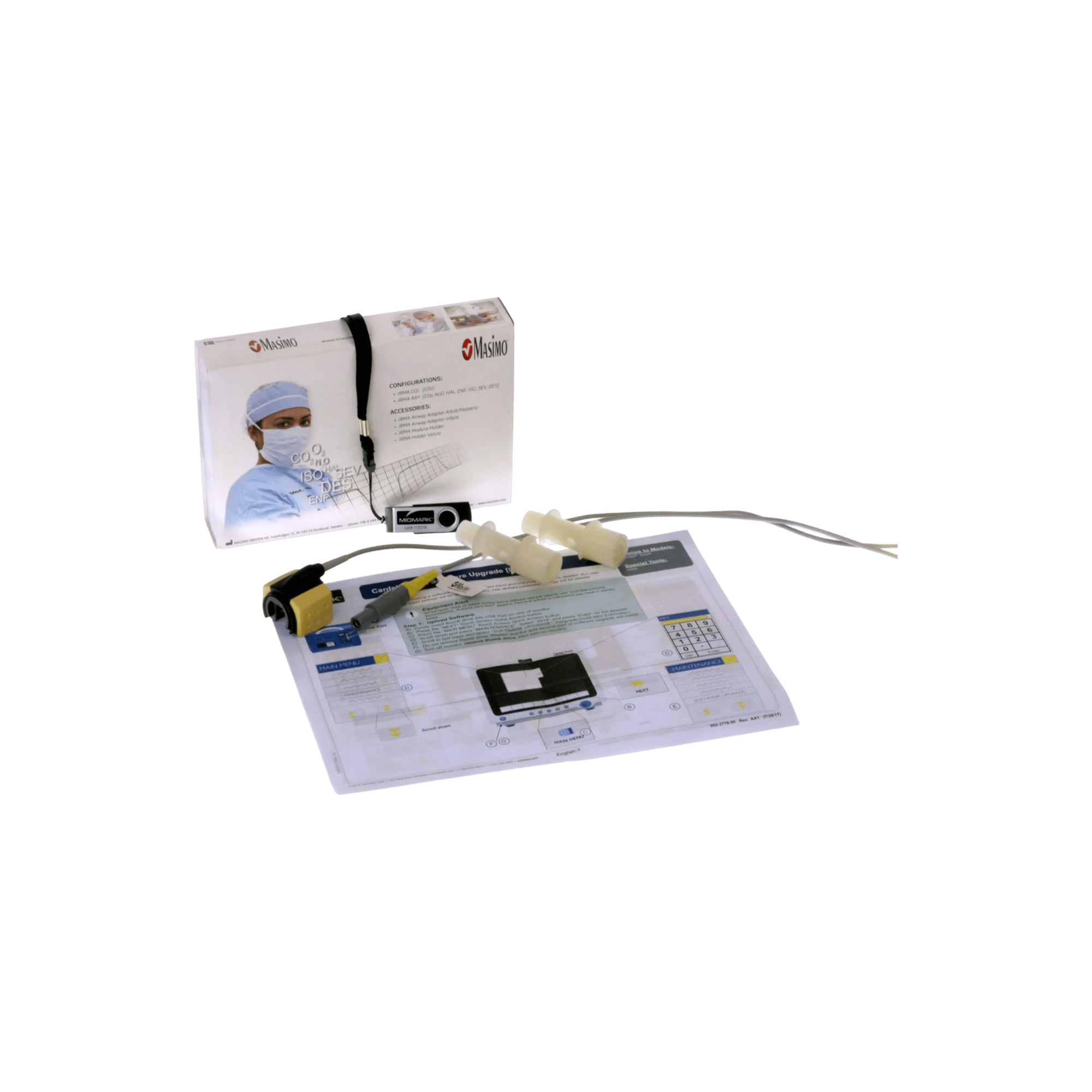 KIT, PHASEIN CO2 MAINSTREAM SENSOR AND ADAPTERS