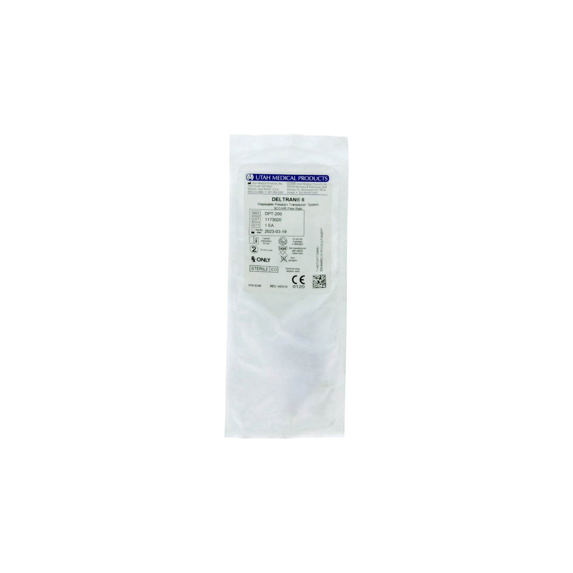 DISPOSABLE IBP TRANSDUCER WITH INTEGRAL STOPCOCK AND FLUSH DEVICE ...