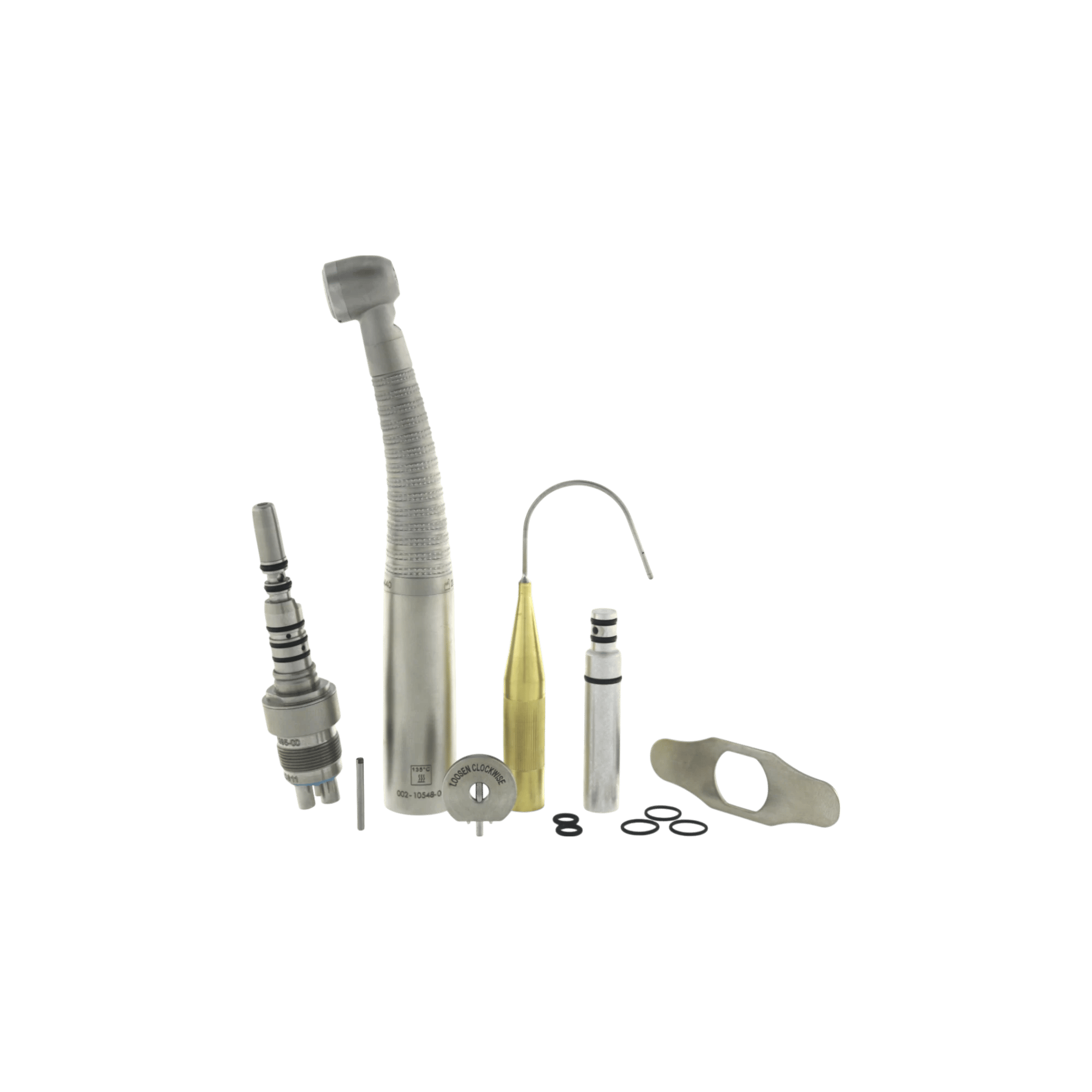 MIDMARK STANDARD HEAD SWIVEL HIGH-SPEED HANDPIECE AND COUPLER WITH ...