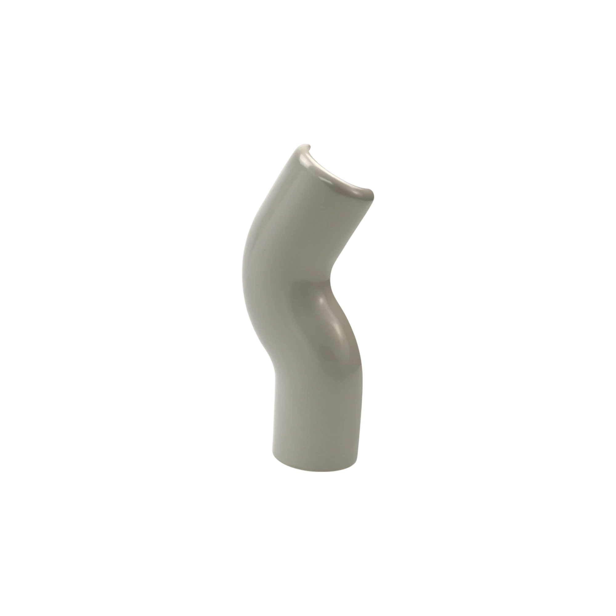 LIGHT ELBOW, LEFT HALF - MACHINED AND PAINTED